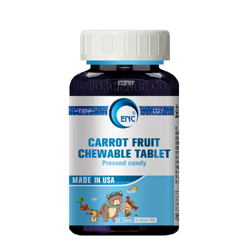 CARROT FRUIT CHEWABLE TABLET